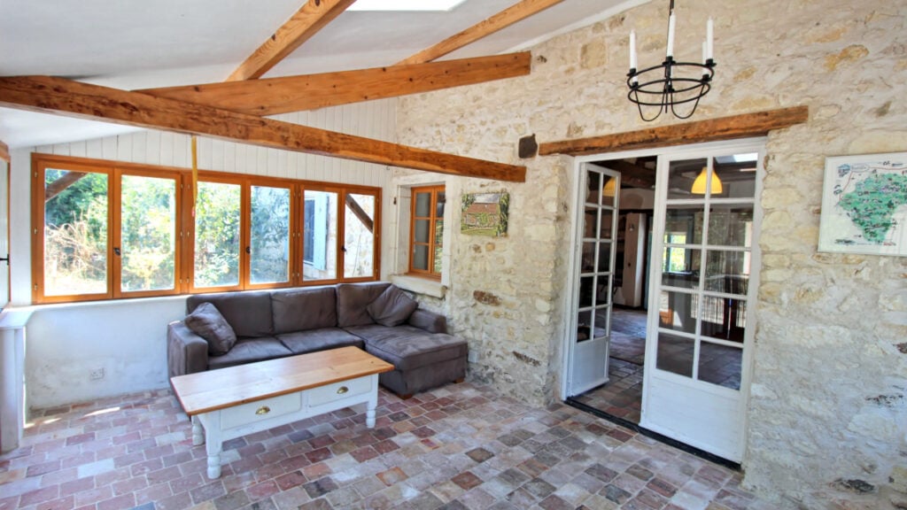 4 Bed country cottage with a 1 bed barn coversion and outbuildings ...